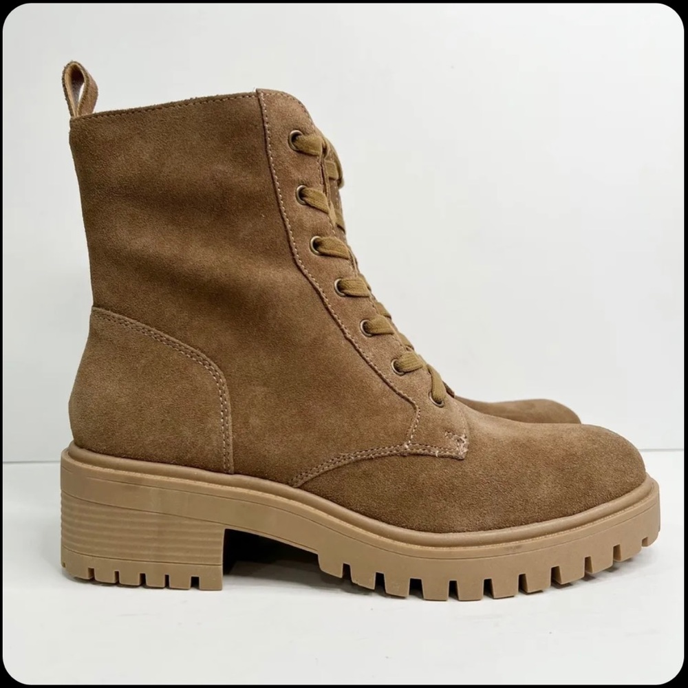 Crown Vintage Telinda Combat Boots, Women's Size 6.5 … - Gem